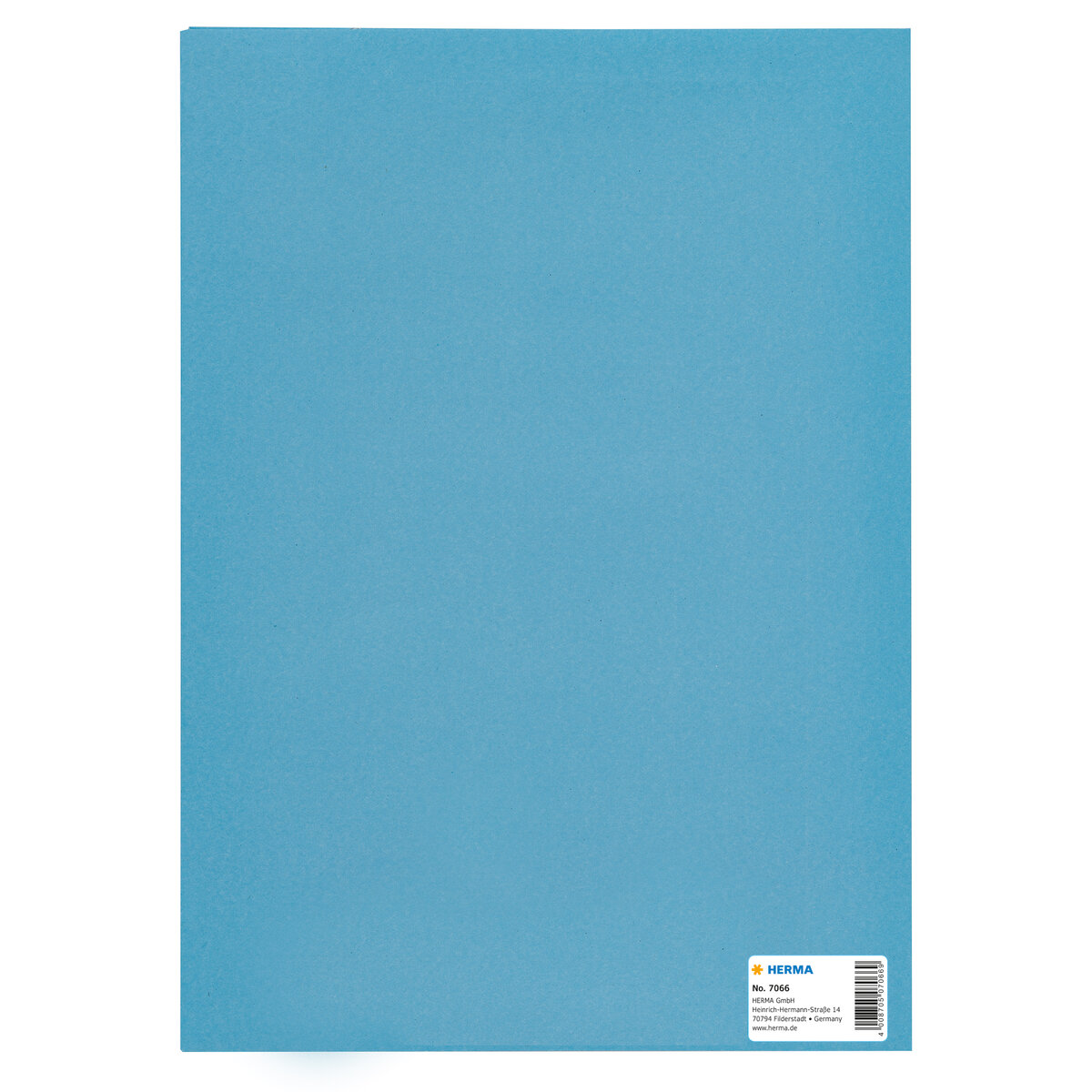 Heftschoner Papier A4 hellblau