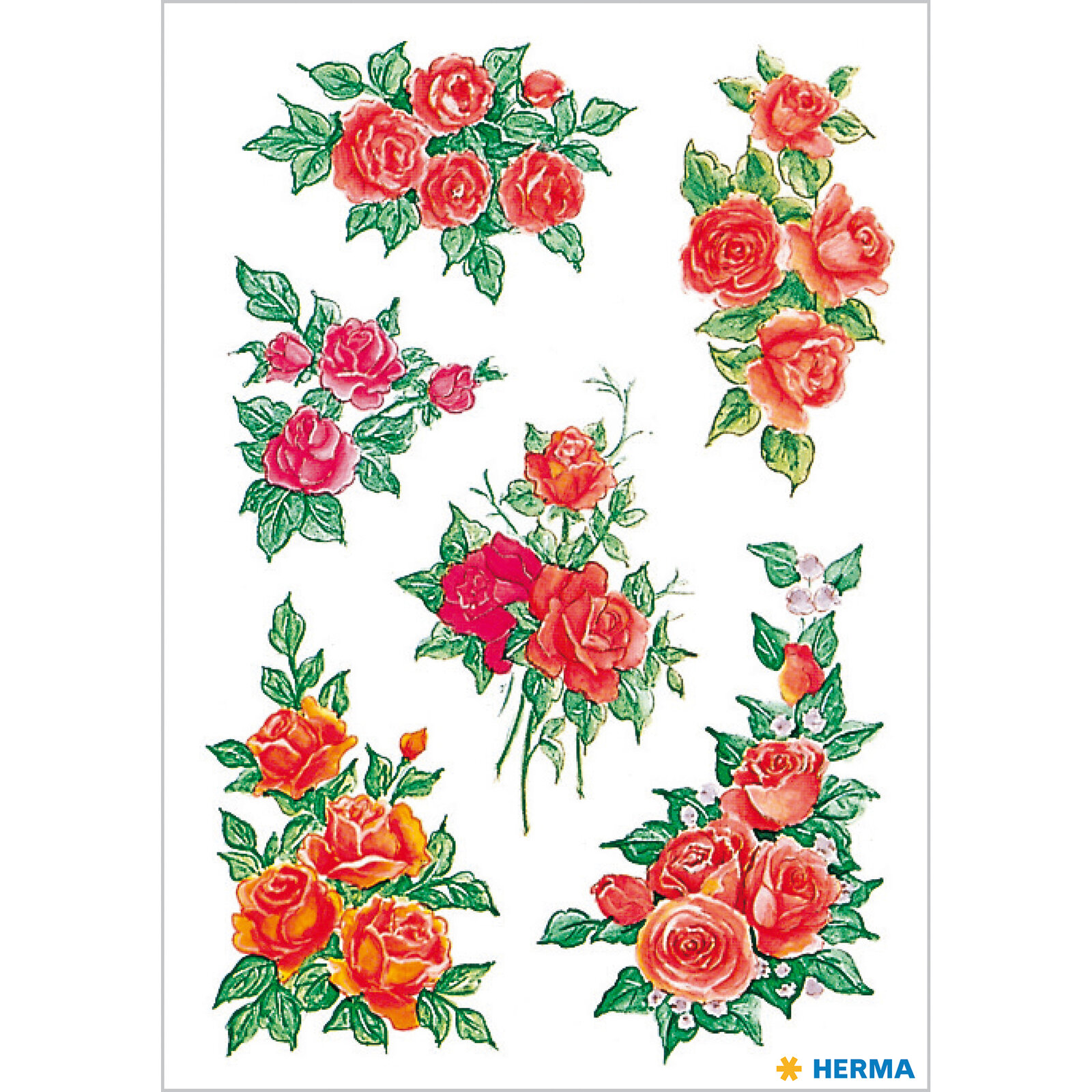 Blumen-Sticker